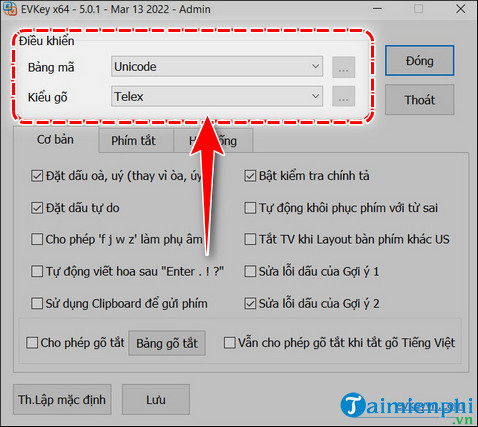 Tải EVKey 64bit và 32bit, Bộ gõ tiếng Việt cho Windows 11/10/7 miễn ph