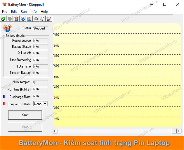 Tải BatteryMon, phần mềm kiểm tra và kéo dài tuổi thọ pin laptop -taim
