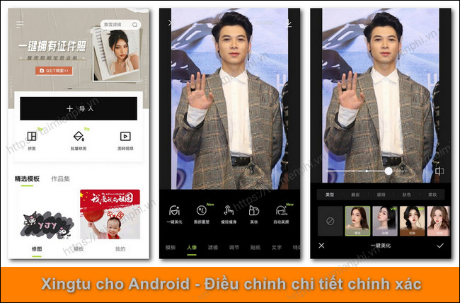 Tải Xingtu cho Android - Ứng dụng chỉnh sửa ảnh kiểu Trung -taimienphi