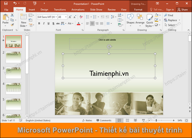 Tải Microsoft PowerPoint 2021/2019/2016 Full miễn phí cho máy tính -ta
