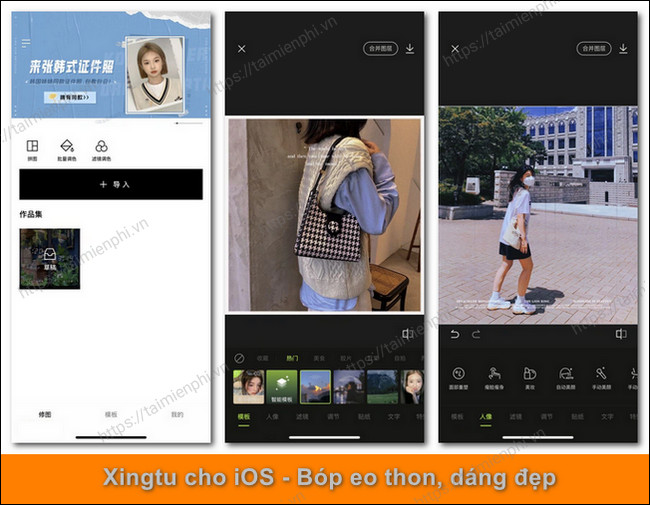 Download Xingtu cho iOS - Ứng dụng chỉnh sửa ảnh kiểu Trung -taimienph