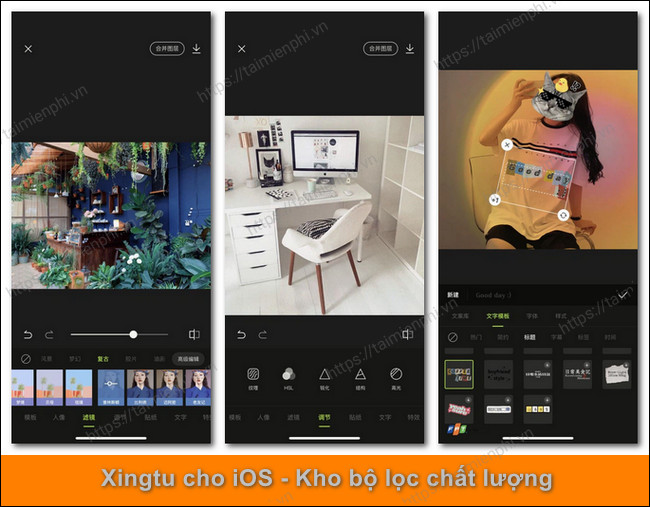 Download Xingtu cho iOS - Ứng dụng chỉnh sửa ảnh kiểu Trung -taimienph