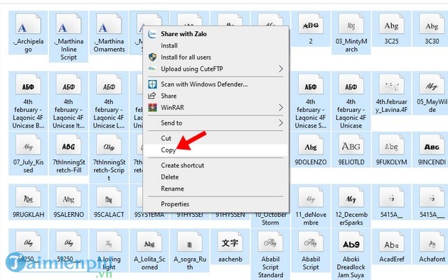 Download Font AutoCAD Full - Phông chữ tiếng Việt đầy đủ mới nhất -tai