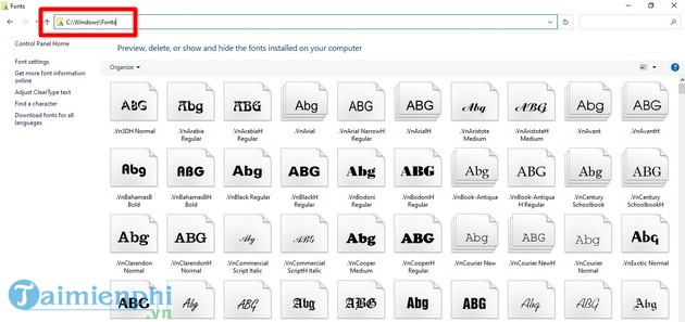 Download Font AutoCAD Full - Phông chữ tiếng Việt đầy đủ mới nhất -tai