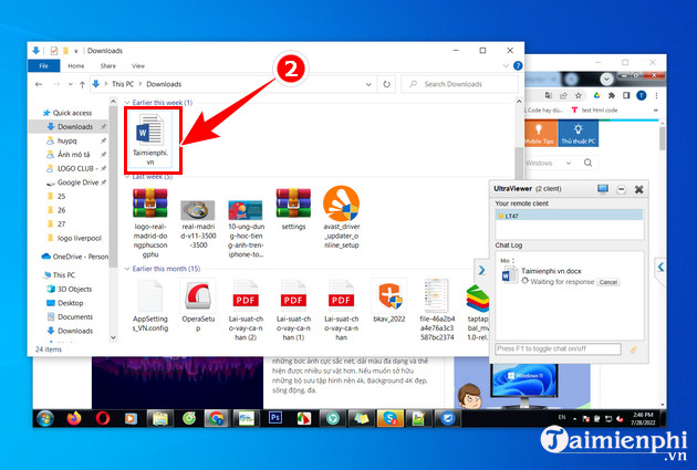 Download UltraViewer - Tải phần mềm UltraViewer điều khiển máy tính từ