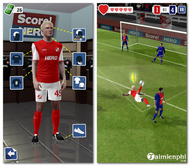 Download Score Hero 2022 - Game quản lý, xây dựng đội bóng -taimienphi