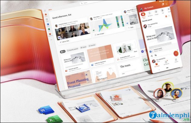 Download Microsoft Office 2022 - Ứng dụng văn phòng Microsoft 365 -tai