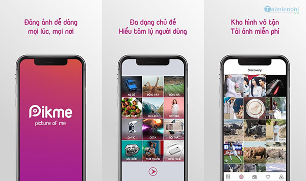 Download Pikme Cho iOS - Ứng dụng lưu trữ và tải ảnh miễn phí cho iPho
