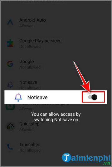 Tải Notisave, Ứng dụng lưu thông báo, đọc tin nhắn trên điện thoại -ta
