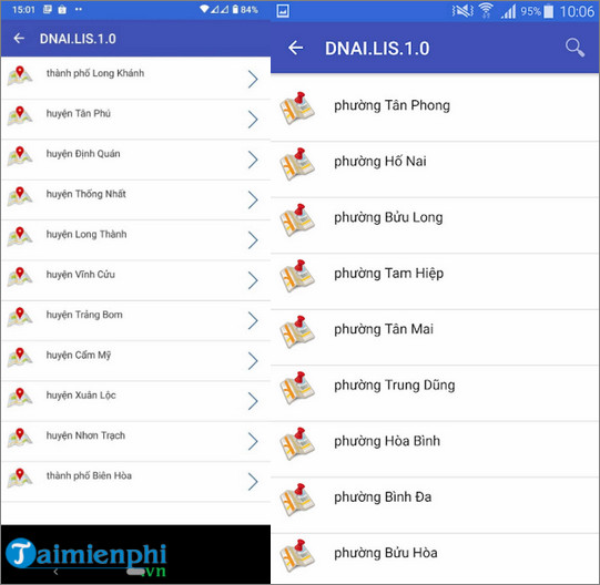 Tải DNAI.LIS mới nhất 2023 - Tra cứu thông tin đất đai, quy hoạch -tai