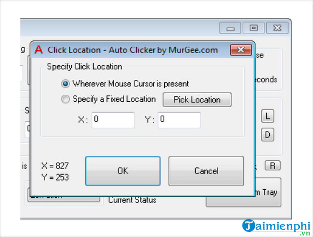 Tải Auto Clicker PC - Công cụ Auto click, tự động kích chuột trên máy