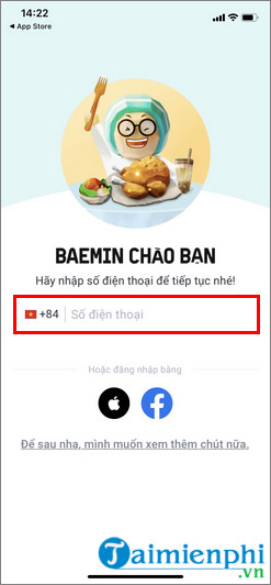 Tải BAEMIN - Ứng dụng đặt món, giao đồ ăn nhanh cho Android, iPhone -t