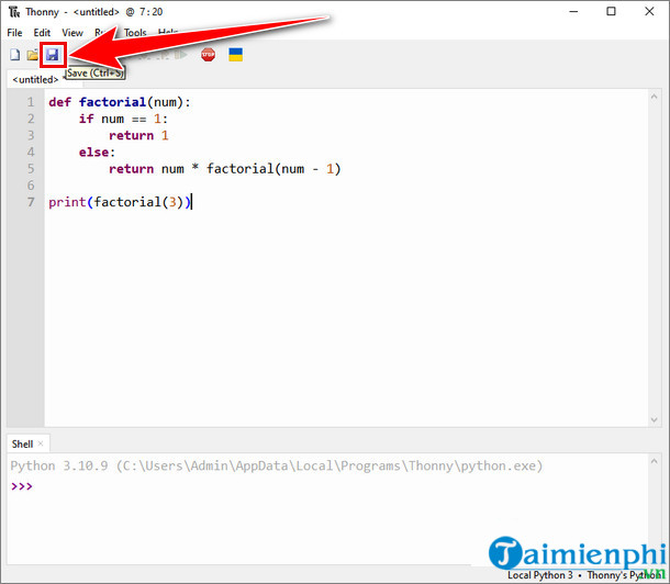 Tải Thonny - Phần mềm lập trình IDE Python cho người mới bắt đầu -taim
