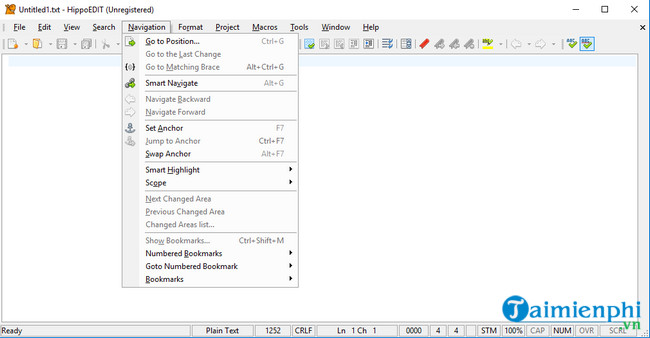 Download HippoEDIT 1.61.61 - Soạn thảo văn bản MS Windows -taimienphi.