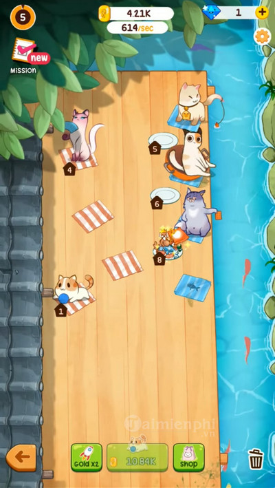 Tải Meowaii, game hợp nhất mèo cho Android -taimienphi.vn