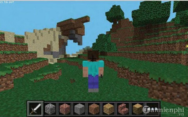 Download Minecraft Pi Edition 0.1.1 - Học lập trình qua trò chơi sinh