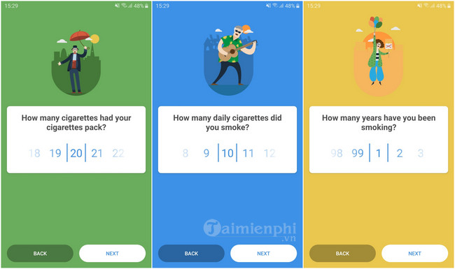 Download QuitNow cho Android - Ứng dụng hỗ trợ cai thuốc lá hiệu quả v