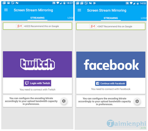 Download Screen Stream Mirroring cho Android - Ứng dụng phản chiếu màn
