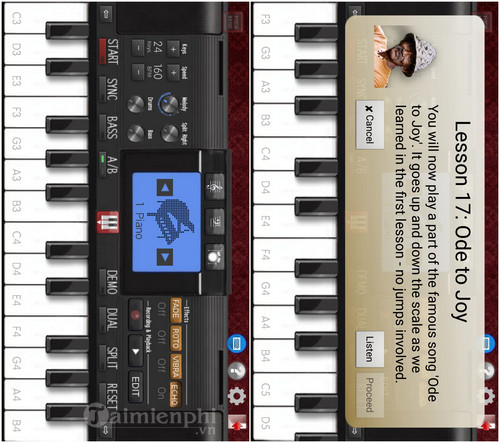 Tải Music Keyboard, ứng dụng học đàn piano cho Android -taimienphi.vn