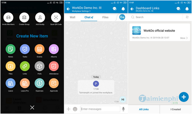 Download WorkDo Cho Android - Ứng dụng quản lý công việc cho di động