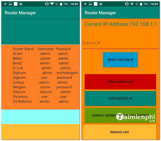 Download Router Manager Cho Android - Ứng dụng quản lý router miễn phí