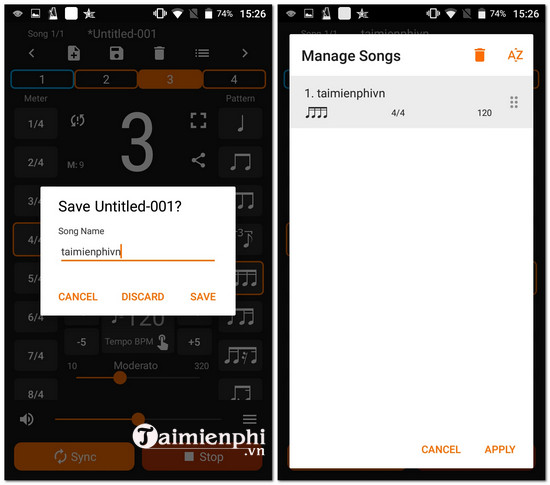 Download Stage Metronome Cho Android - Ứng dụng máy đếm nhịp miễn phí,