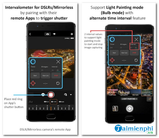Download Intervalometer Cho Android - Ứng dụng chụp ảnh time-lapse cho