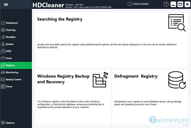 Download HDCleaner 2018 (1.230) - Dọn dẹp ổ cứng, tối ưu hệ điều hành