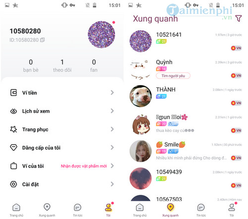 Download Ume Cho Android - Ứng dụng trò chuyện, nhắn tin miễn phí cho