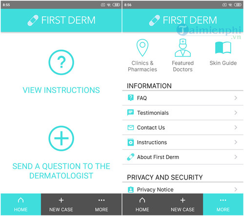 Download First Derm - Ứng dụng tư vấn chăm sóc da cho Android, iPhone