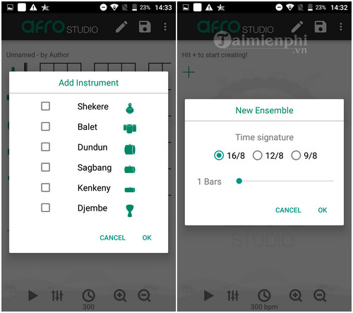 Download Afro Studio Lite Cho Android - Ứng dụng sáng tác nhạc cho điệ