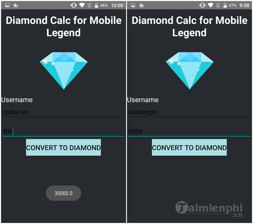 Download Diamonds Calculator For Fire Free Cho Android - Ứng dụng tính