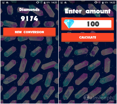 Download FF Calc Cho Android - Ứng dụng tính toán kim cương cho Free F