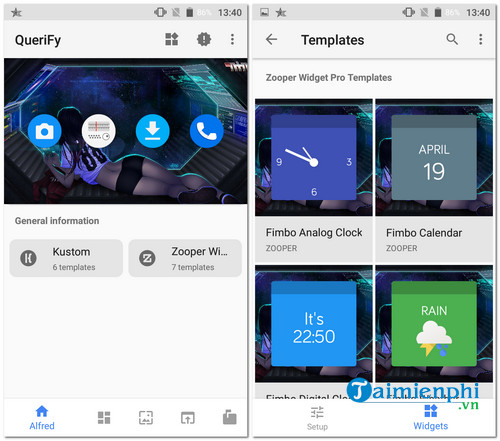 Download QueriFy Cho Android - Ứng dụng thay đổi biểu tượng app cho An