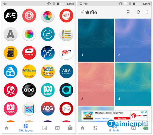 Download QueriFy Cho Android - Ứng dụng thay đổi biểu tượng app cho An