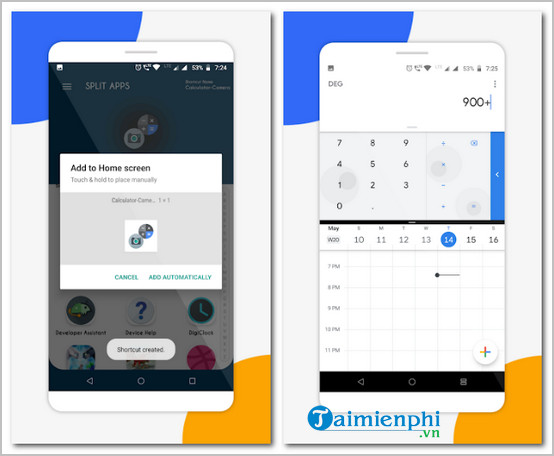 Tải Split Apps cho Android, Ứng dụng chia đôi màn hình điện thoại -tai