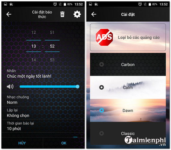 Tải Alarm Clock Music Pro cho Android, Ứng dụng báo thức giúp bạn tỉnh