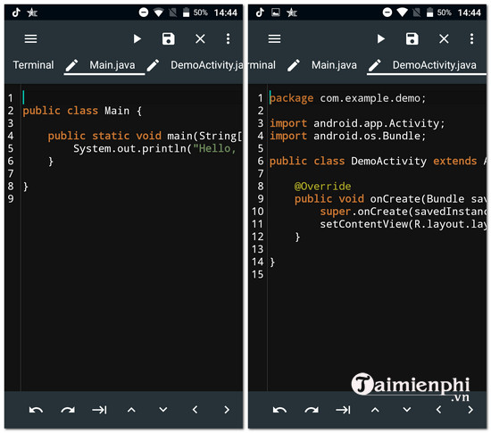 Tải Code Studio cho Android, Ứng dụng IDE cho điện thoại -taimienphi.v