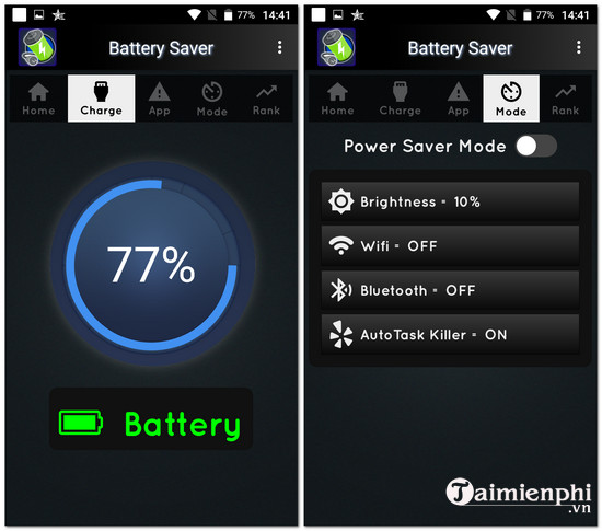 Tải Battery Saver Fast Charging cho Android, Ứng dụng bảo vệ pin cho đ
