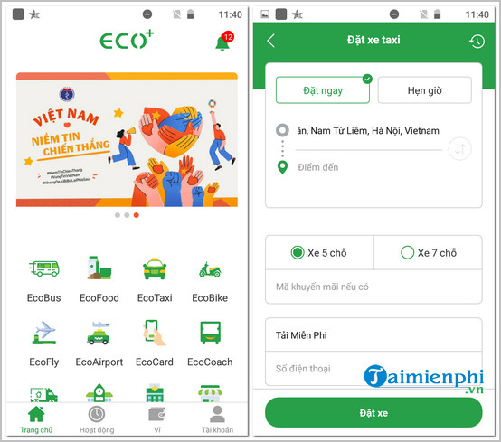 Tải Ecoplus cho Android, Ứng dụng đa tiện ích đời sống cho mobile -tai
