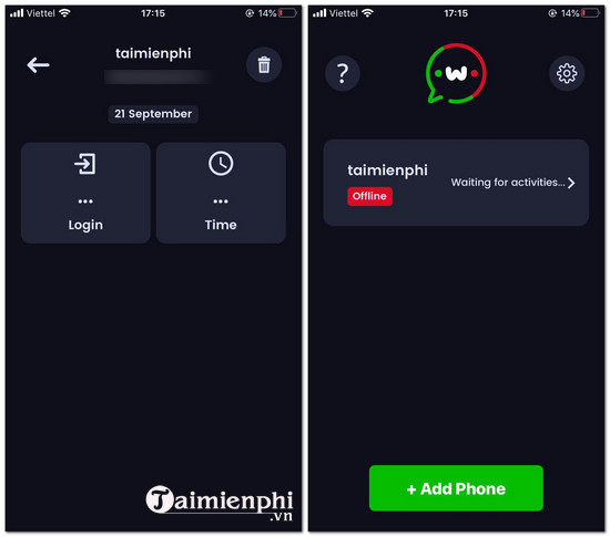Download Logify Cho Android - Ứng dụng theo dõi trạng thái online cho