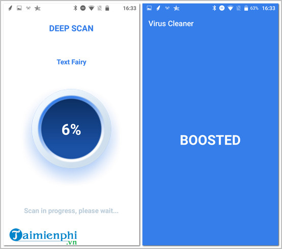Download Virus Cleaner & Security Cho Android - Ứng dụng diệt virus ch