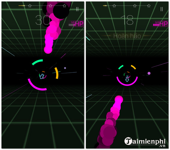 Smash Colors 3D cho Android, iPhone - Game điều khiển bóng theo nhịp đ